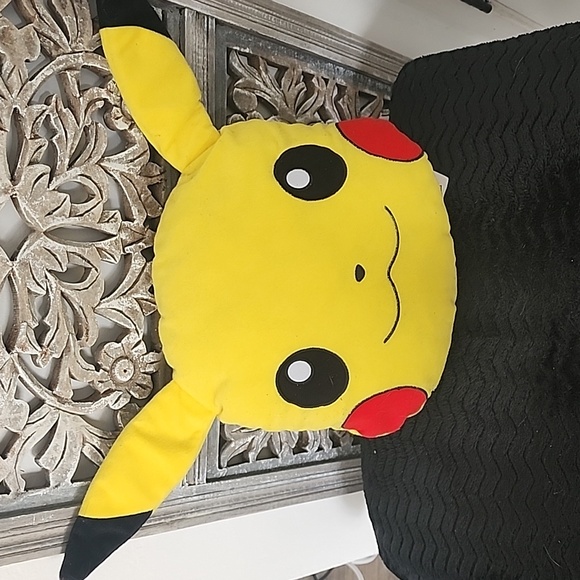 Pokemon | Toys | Pokemon Pikachu Head Pillow | Poshmark